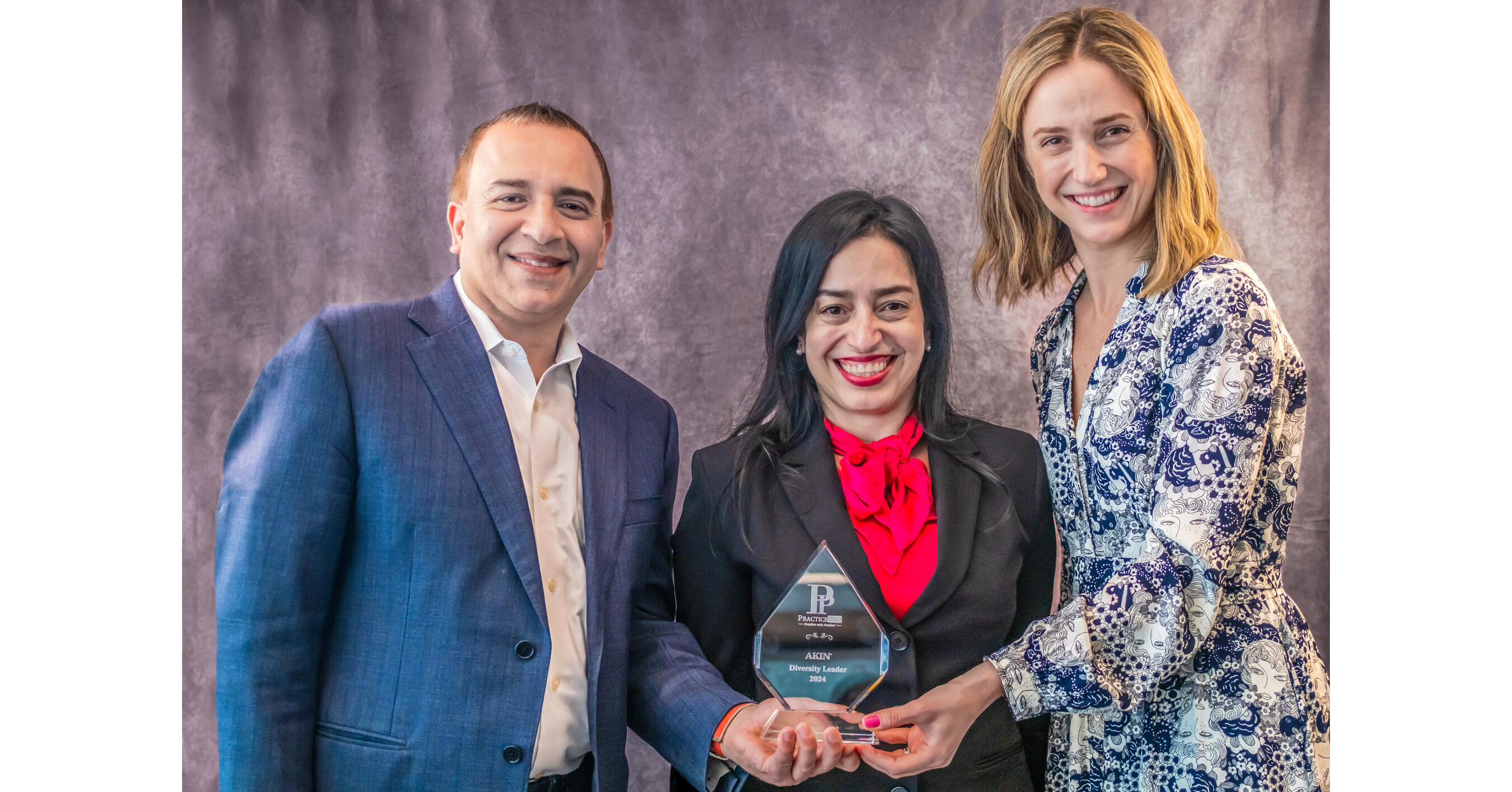 Akin Honored with the 2024 PracticePro Diversity Leadership Award