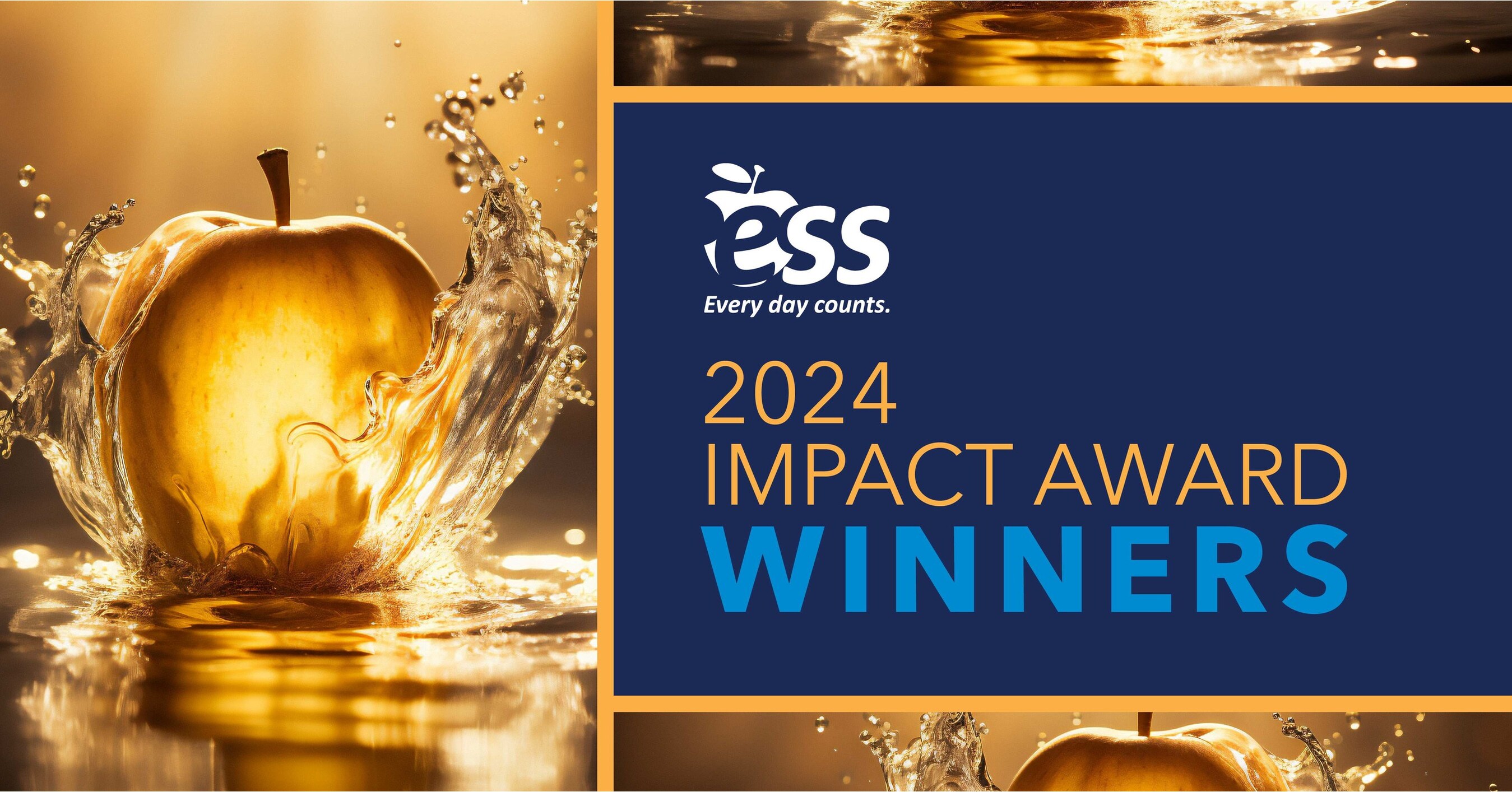 ESS Awards 2024 Substitute Teachers of the Year with Annual Impact Award