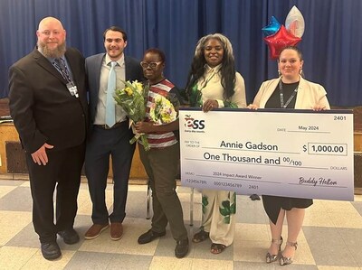 ESS Awards 2024 Substitute Teachers of the Year with Annual Impact Award