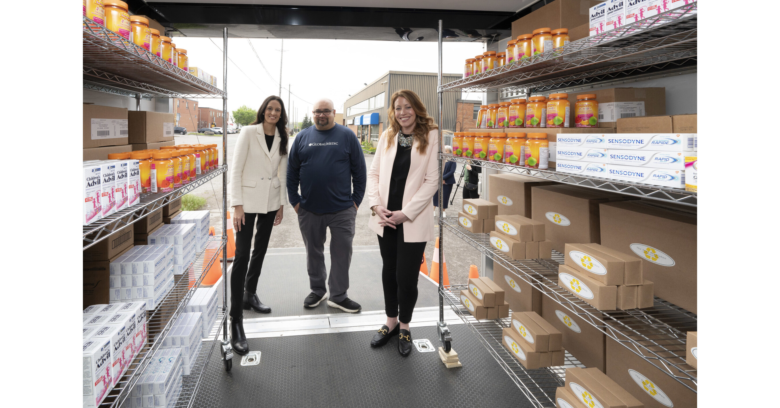 Haleon Canada & GlobalMedic Launch Haleon Health Trailer