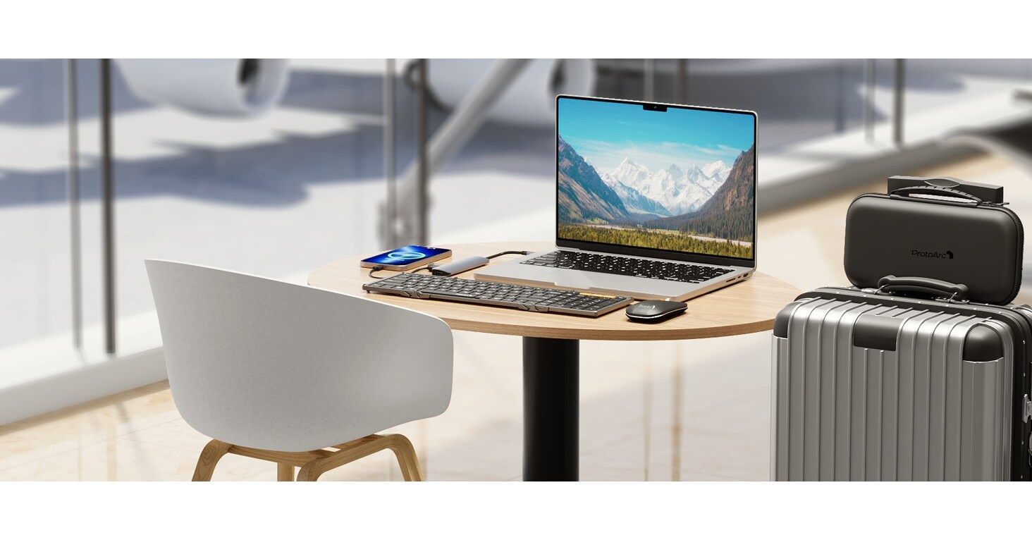 ProtoArc launches new foldable keyboard and mouse combo for modern ...