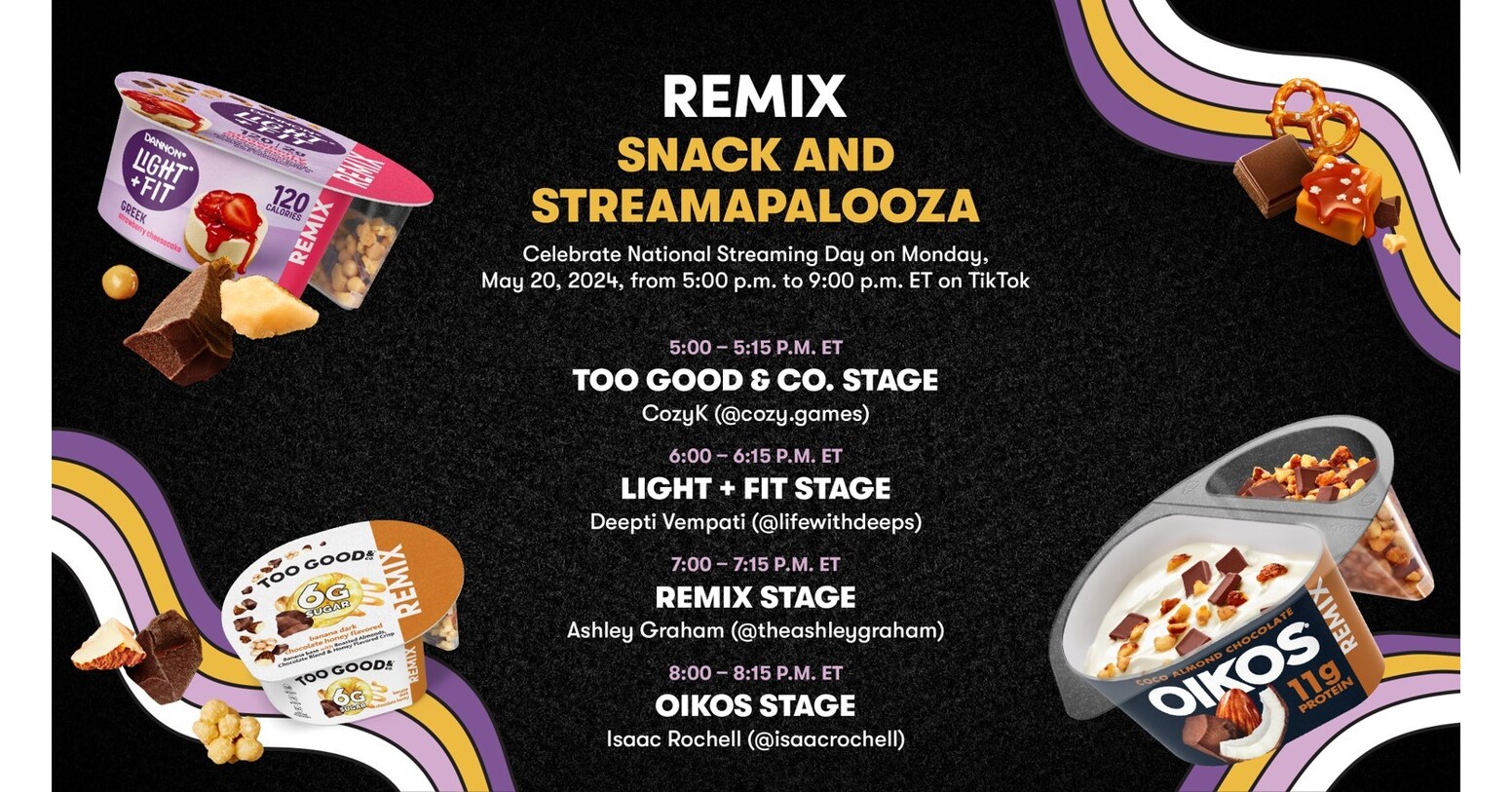 This National Streaming Day, the New REMIX Line from OIKOS®, Too Good ...