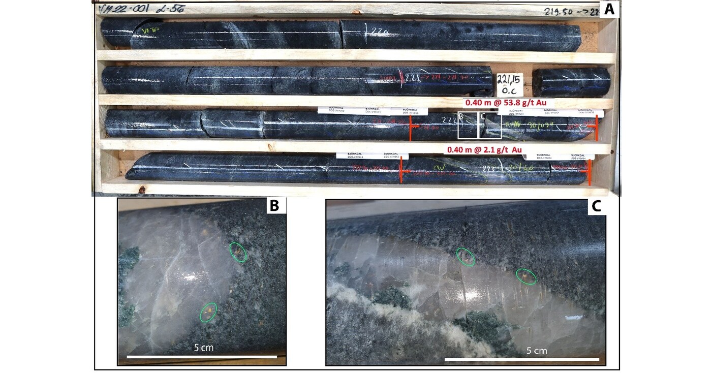 Mandalay Successfully Depth Tests the Björkdal Norrberget Gold Deposit ...