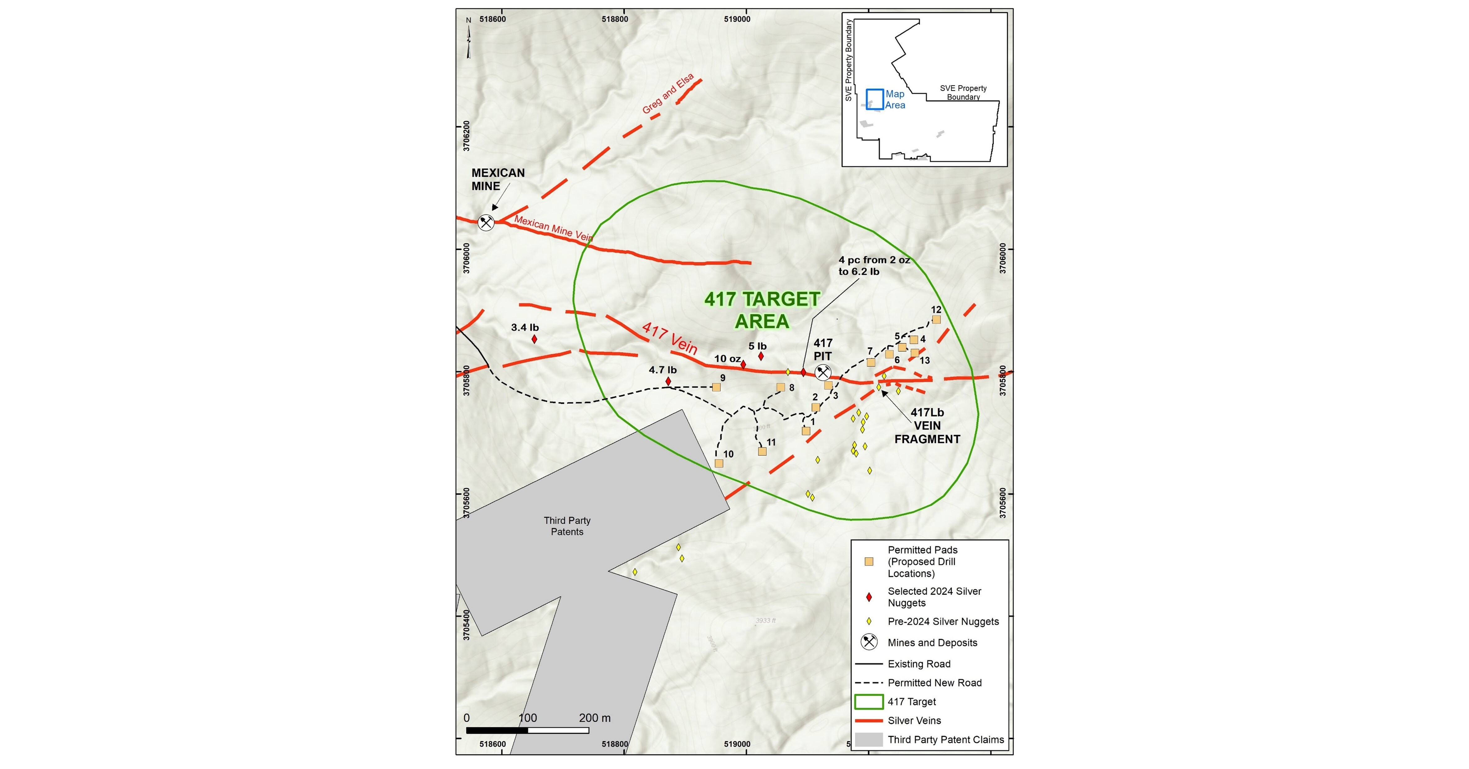 SILVER ONE DISCOVERS NEW SILVER VEIN FRAGMENTS AND OUTLINES NEW COPPER ...
