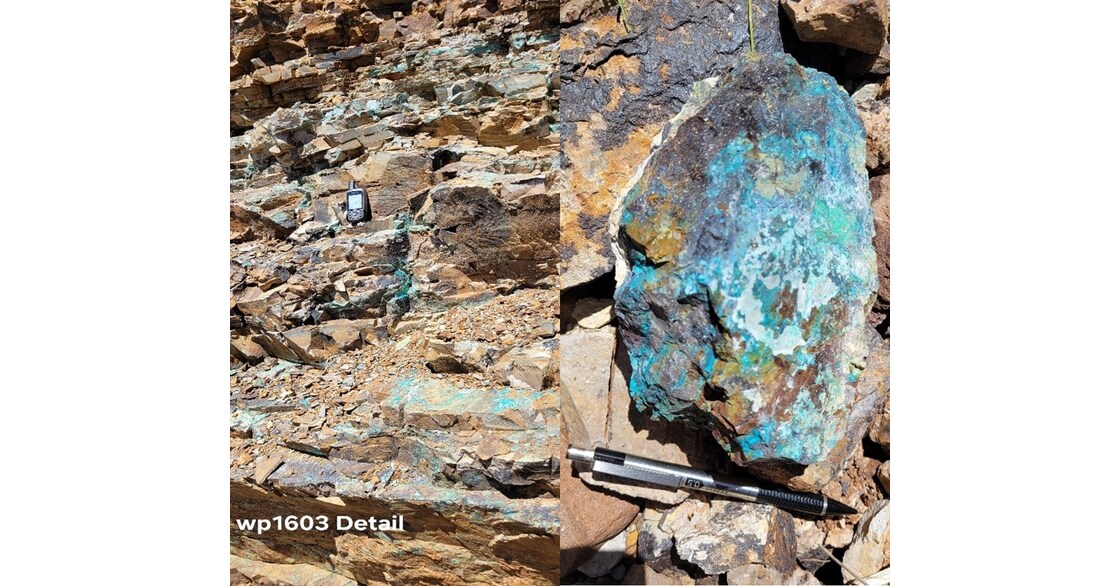 SILVER ONE DISCOVERS NEW SILVER VEIN FRAGMENTS AND OUTLINES NEW COPPER ...