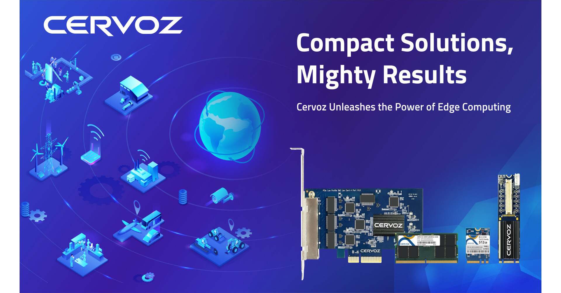 Compact Solutions, Mighty Results: Cervoz Unleashes the Power of Edge Computing