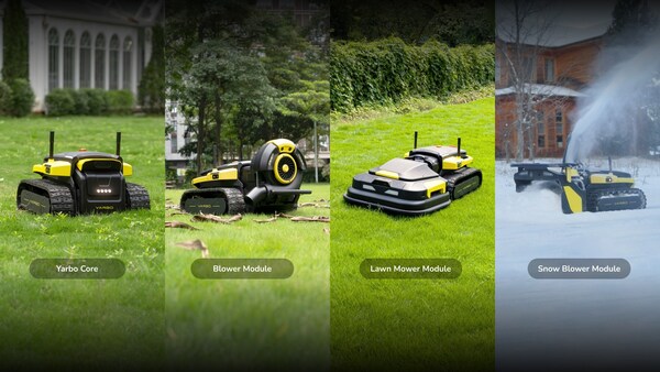 Yarbo Introduces the Next-Generation Modular Yard Robot for All-Season ...