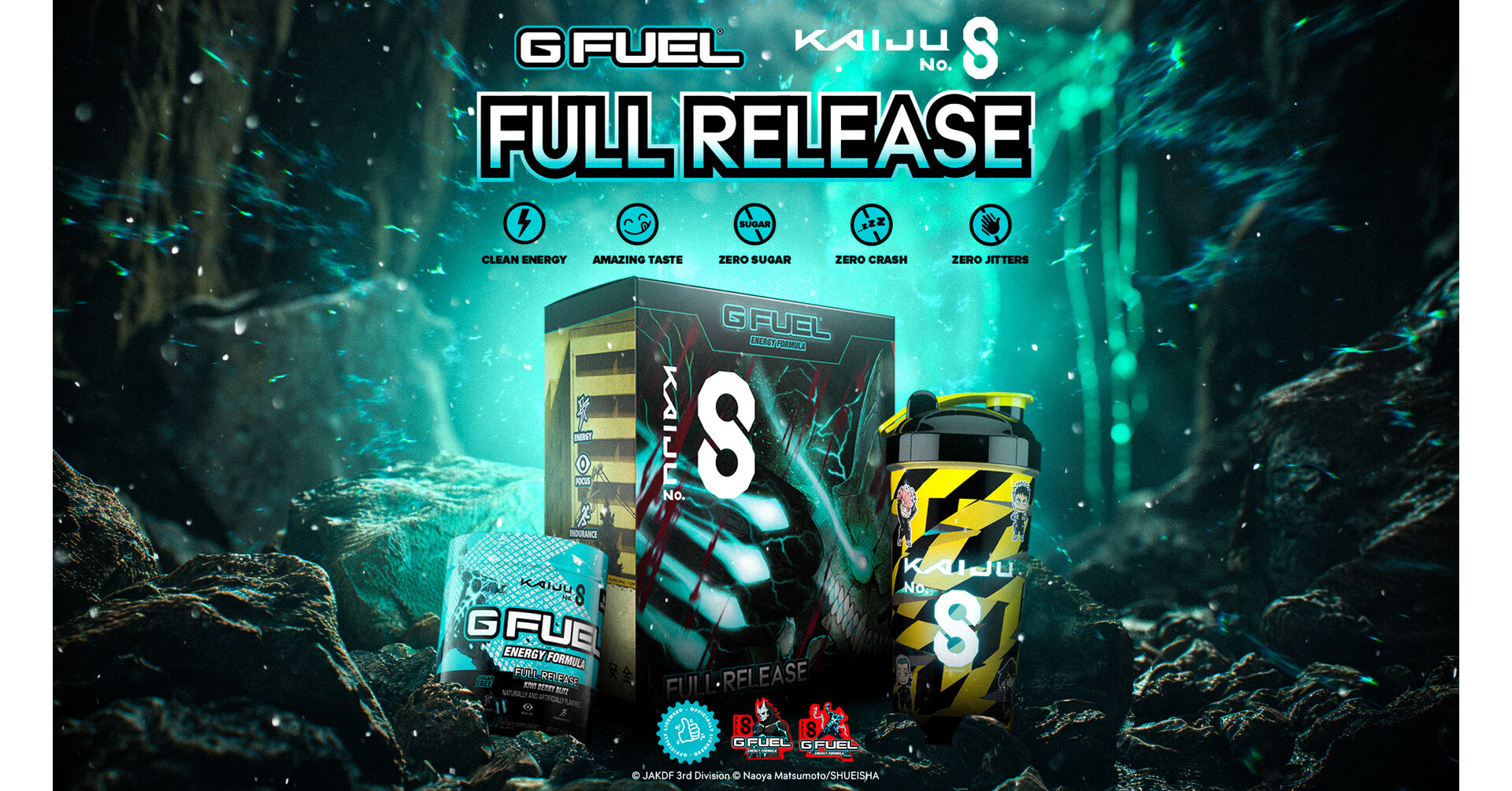 G FUEL and Crunchyroll Commemorate Kaiju No. 8 Anime with New Limited ...