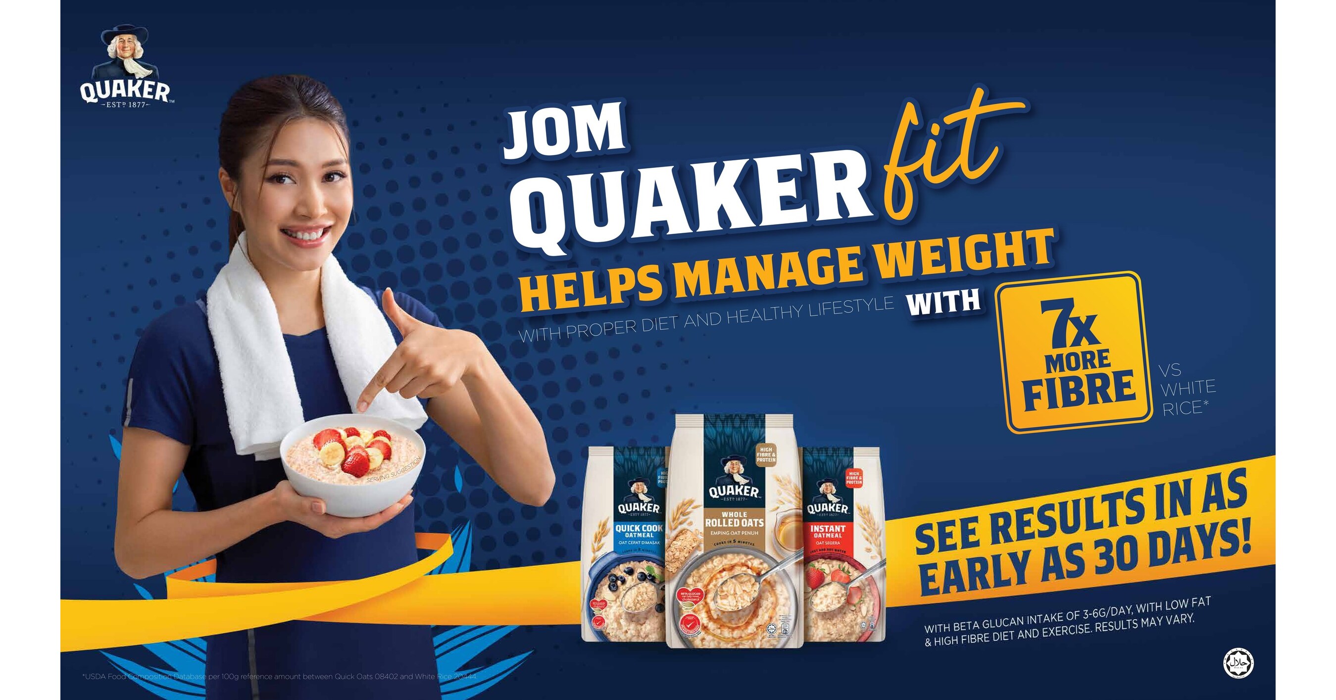 Quaker Invites Malaysians to Embrace Healthier Living with Its Jom ...