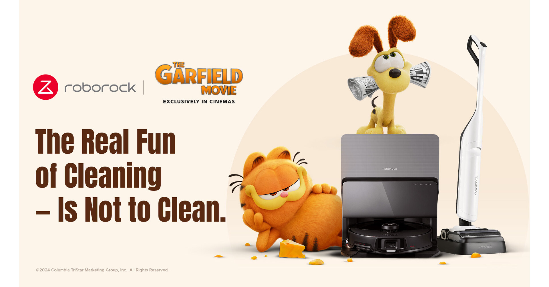 Roborock Teams Up with "The Garfield Movie" to Give Garfield a More ...
