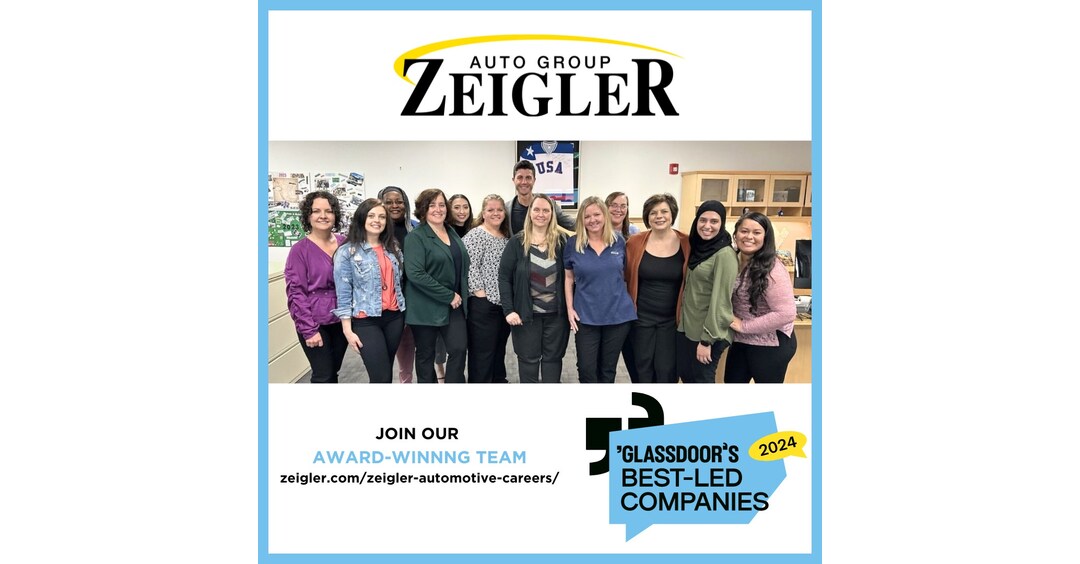Zeigler Auto Group Honored as a Best-Led Company in 2024, A Glassdoor ...