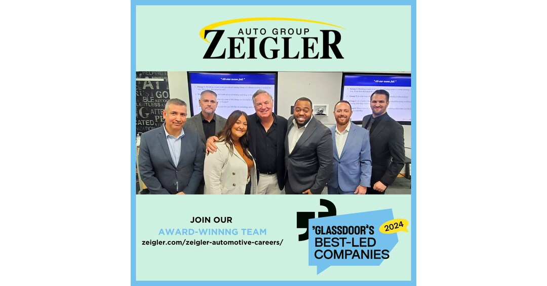 Zeigler Auto Group Honored as a Best-Led Company in 2024, A Glassdoor ...