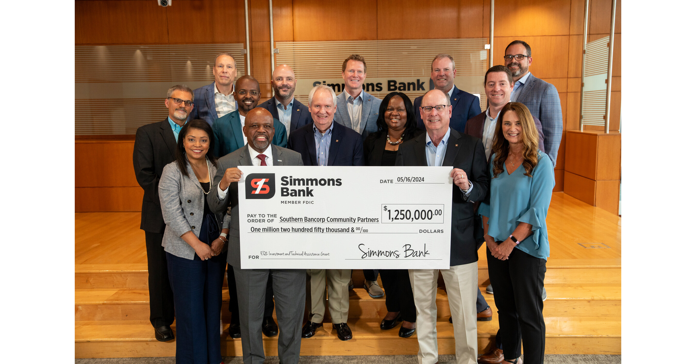 Simmons Bank Commits $1.25 Million to Support Southern Bancorp ...