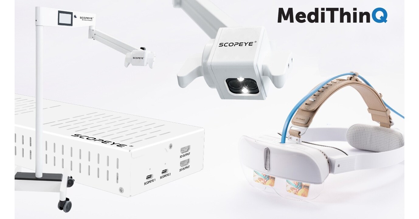 MediThinQ Unveils SCOPEYE 3D Micro Surgery Solution; Chris Lee of ...