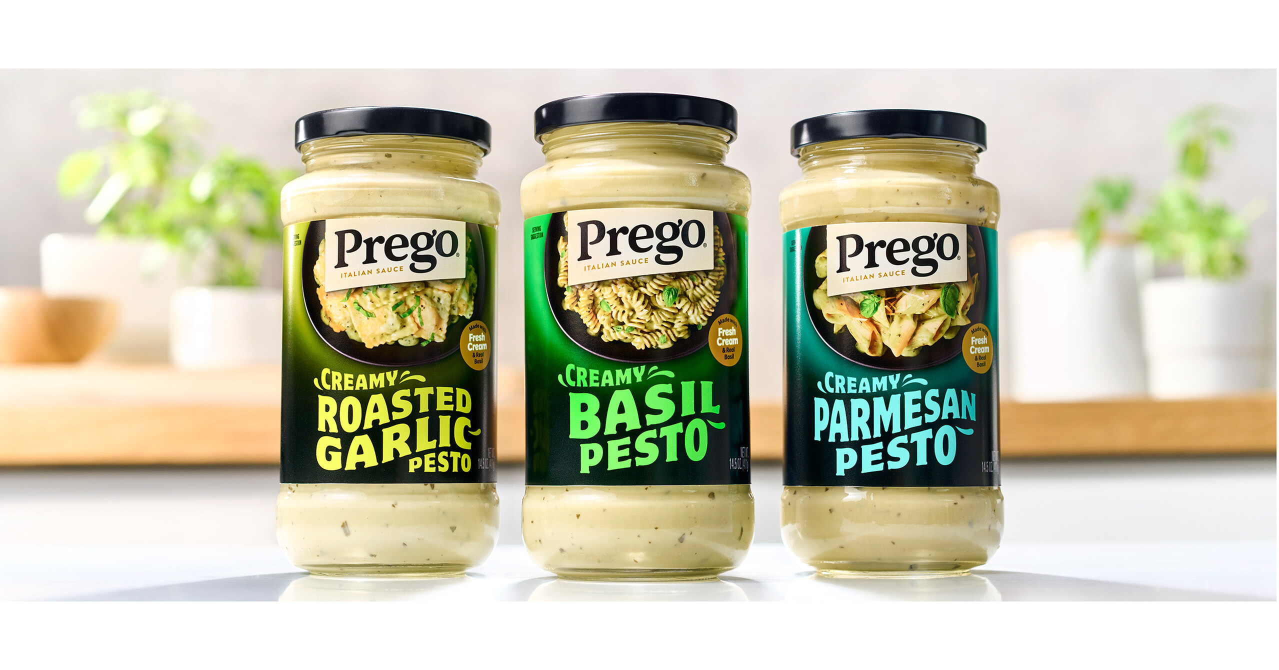 Prego® Introduces New Line of Creamy Pesto Sauces, Unlocking New and ...