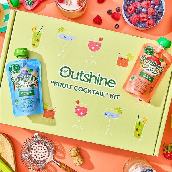 OUTSHINE® FRUIT & YOGURT SMOOTHIES CREATES ADULT FRUIT COCKTAIL KIT ...
