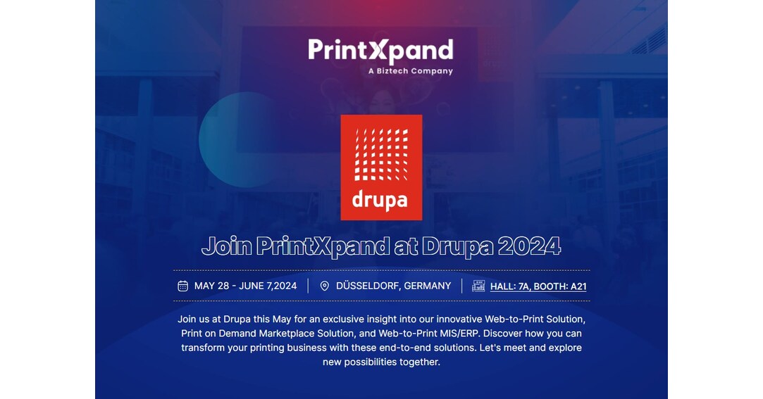 PrintXpand to Showcase Next-Gen Web-to-Print, Print on Demand and W2P ...