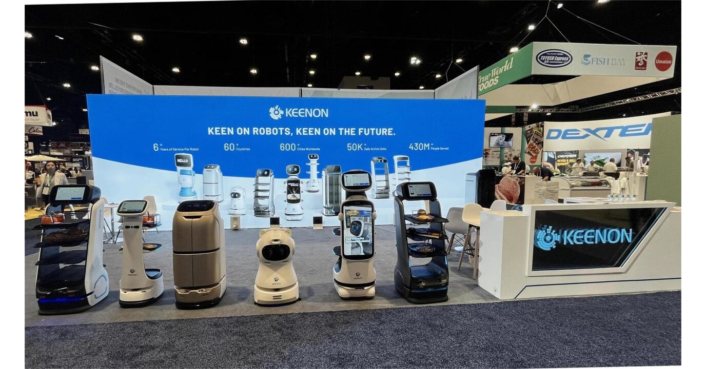 KEENON's Latest Robots Officially Presented in US, Showcasing Next-Gen ...