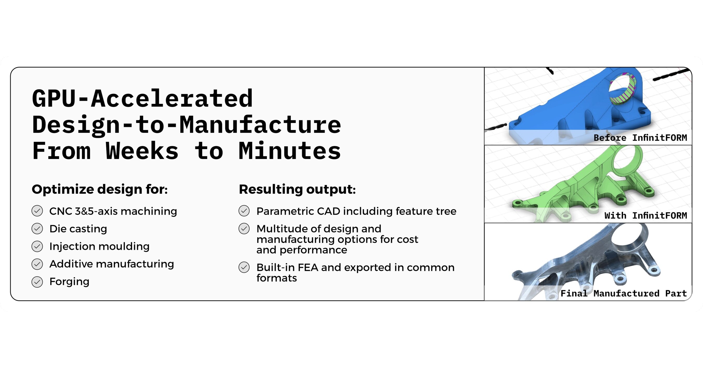 InfinitForm Emerges from Stealth to Transform Manufacturing with a ...