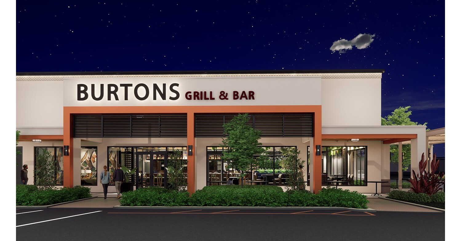 Burtons Grill & Bar Opens in Plantation, Florida at Market on University