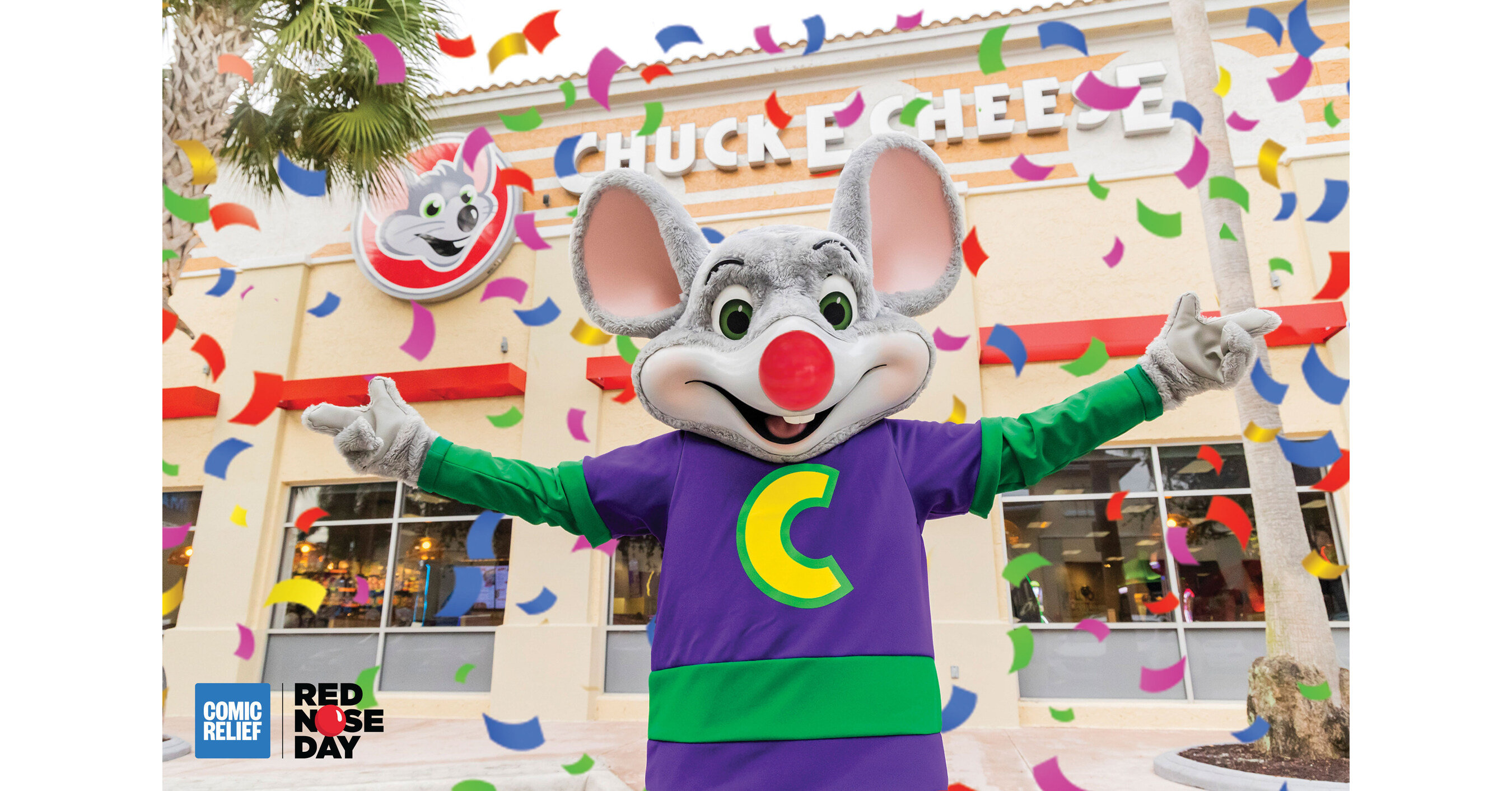 Comic Relief US Partners With Chuck E. Cheese to Turn the FUN into ...