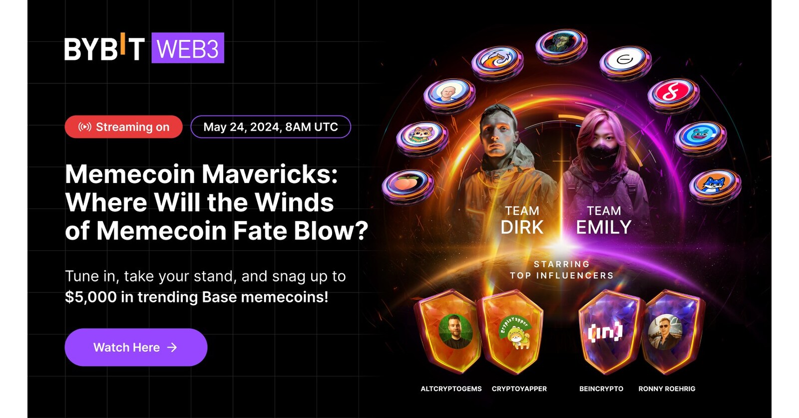 Memecoin Mania Boils Over! Join Bybit Web3's Live Stream Debate: Fad or ...