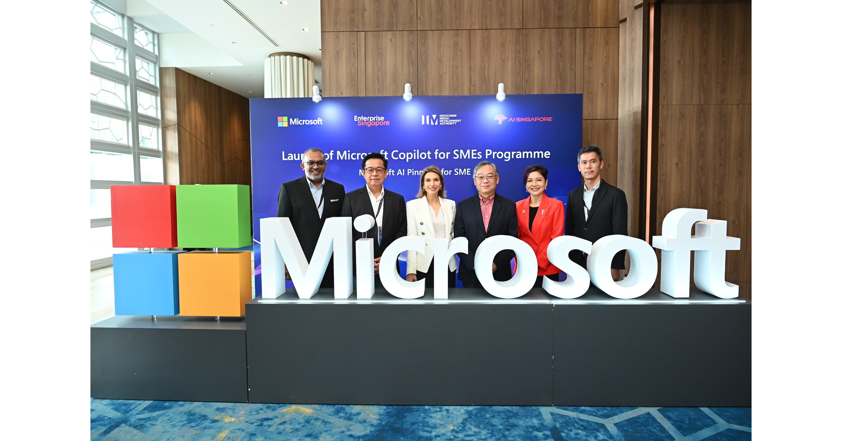 Microsoft collaborates with Enterprise Singapore, AI Singapore, and the ...