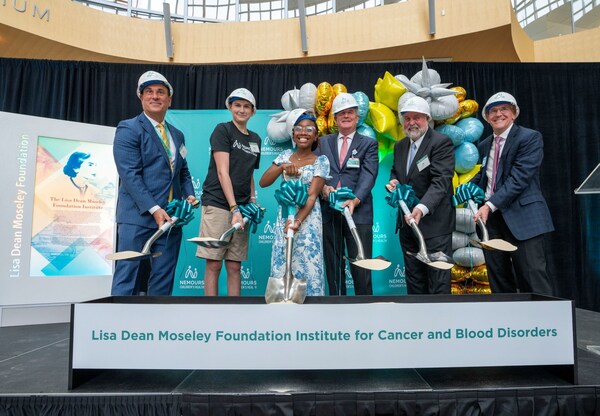 Nemours Children's Health Hosts Groundbreaking Ceremony for Lisa Dean Moseley Foundation ...