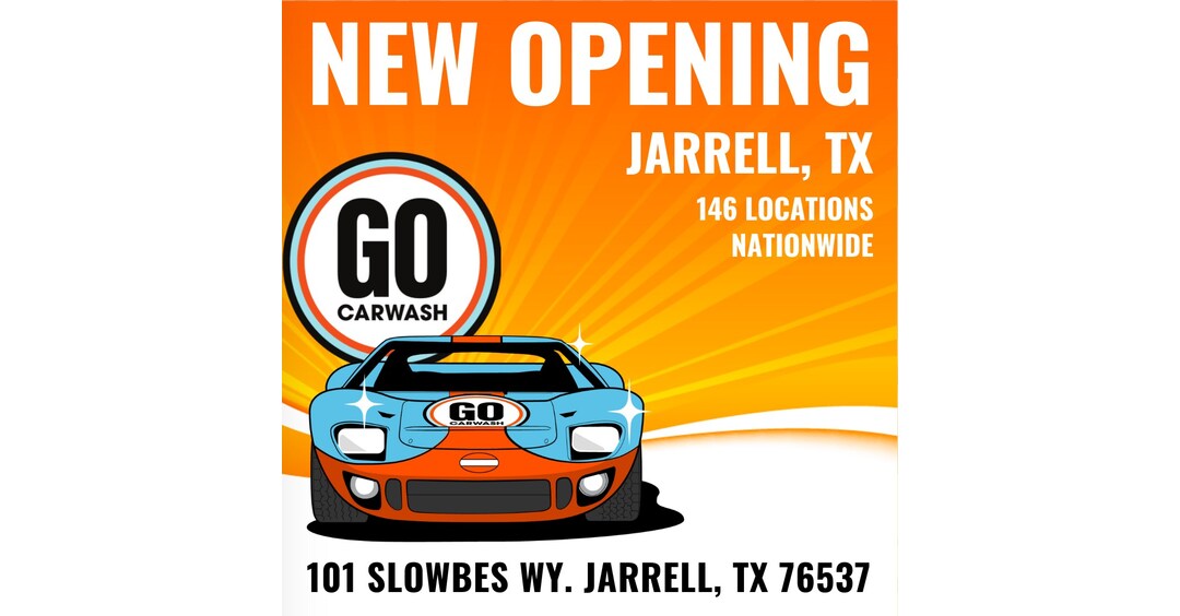 GO Car Wash Expands Footprint with New Location in Jarrell, TX ...