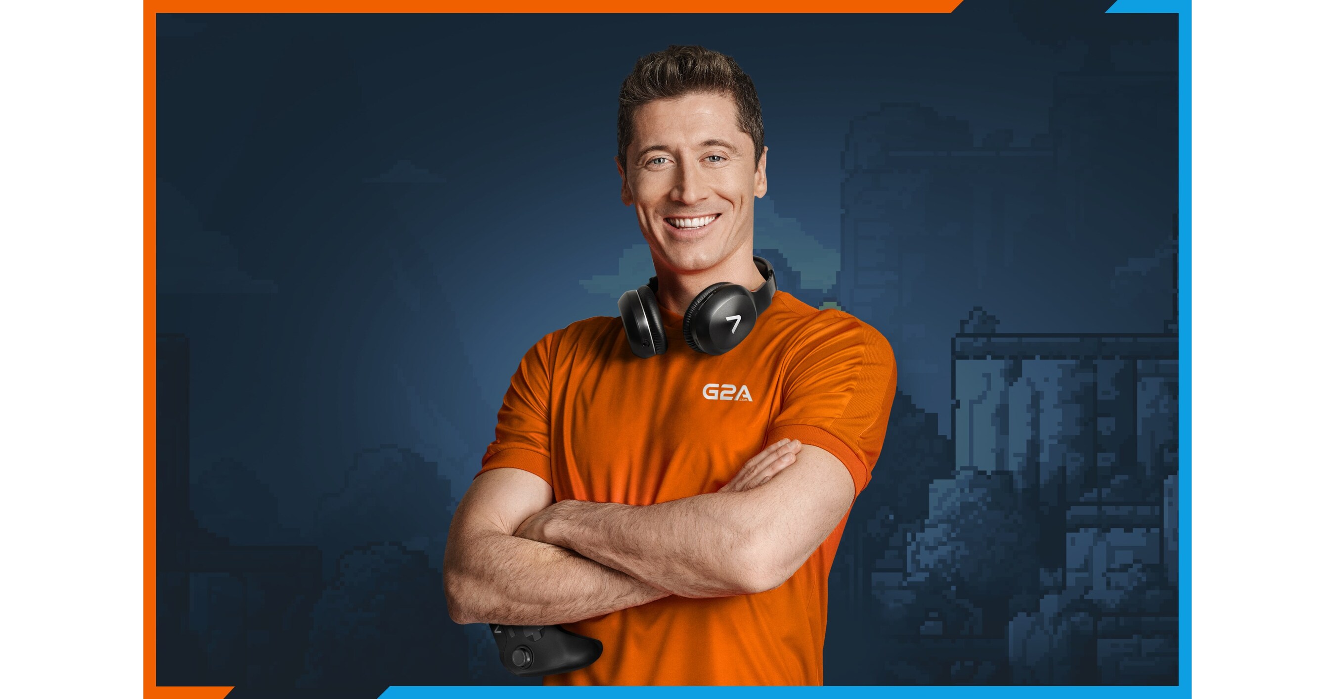G2A.COM joins forces with superstar striker Robert Lewandowski