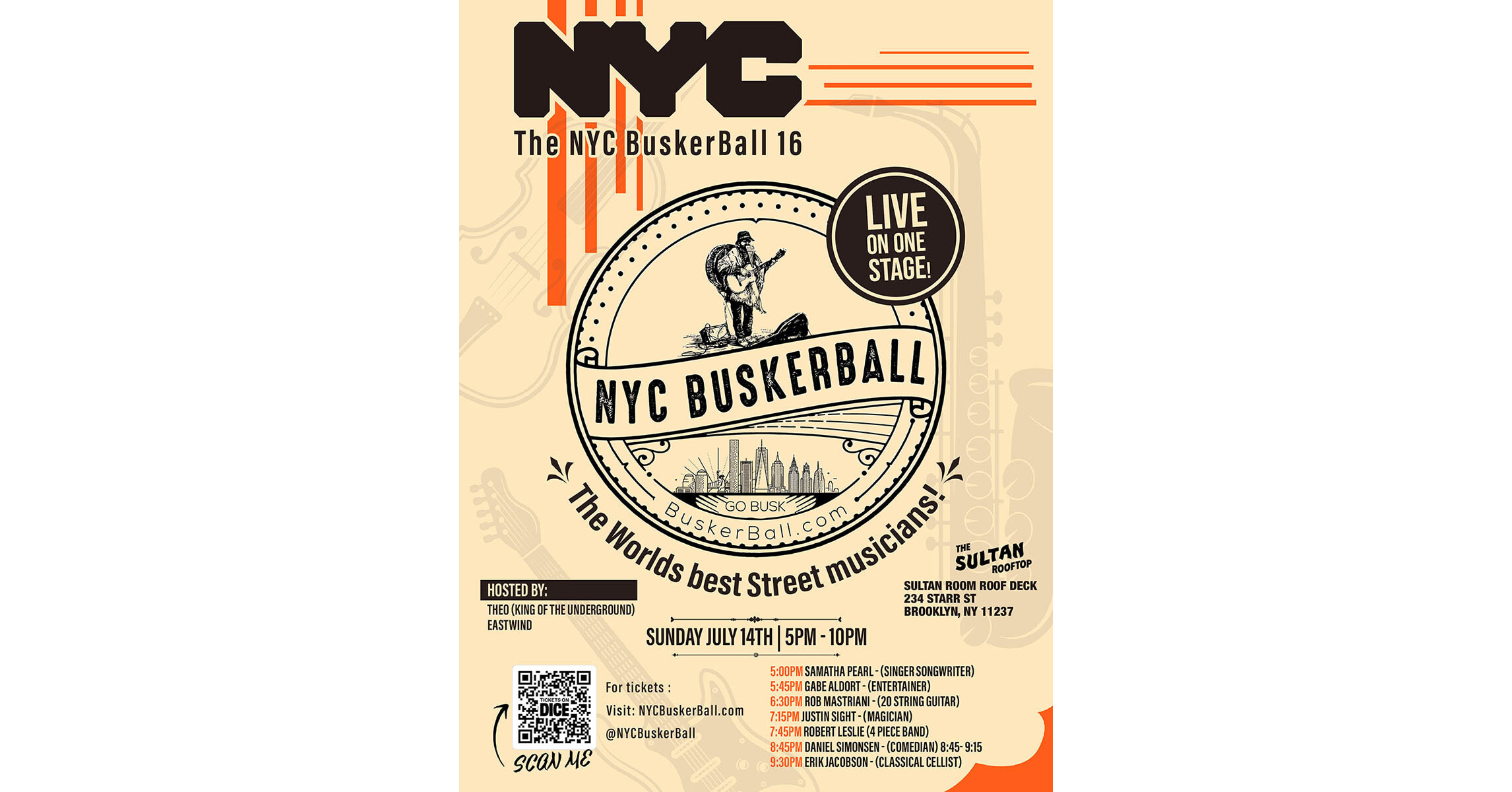 "The BuskerBall" Brings New York City's Best Buskers to Brooklyn's ...
