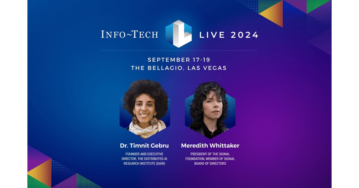 Info-Tech Research Group Reveals Dr Timnit Gebru and Meredith Whittaker ...