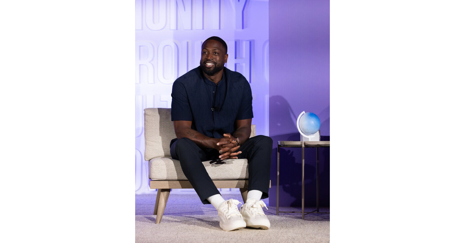 Dwyane Wade Receives the Elevate Prize Catalyst Award at the Second ...