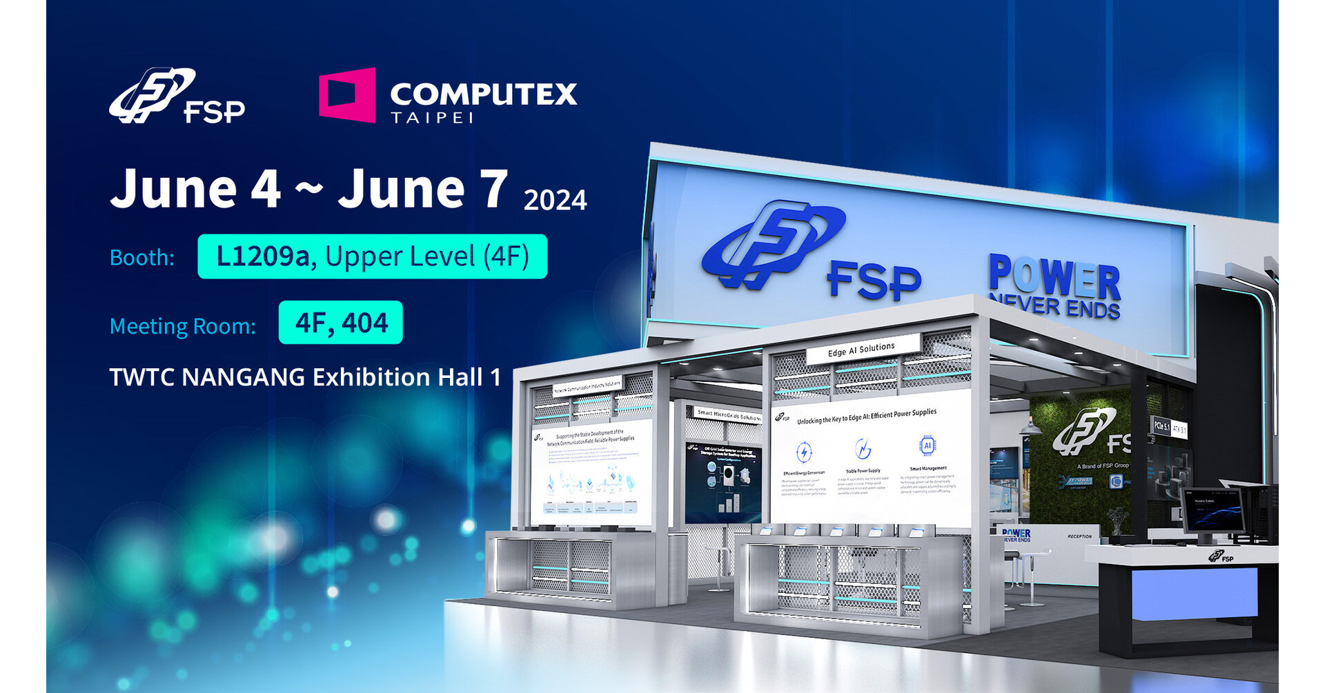 FSP Group to Showcase Edge AI, Network Communication and USB PD Power ...