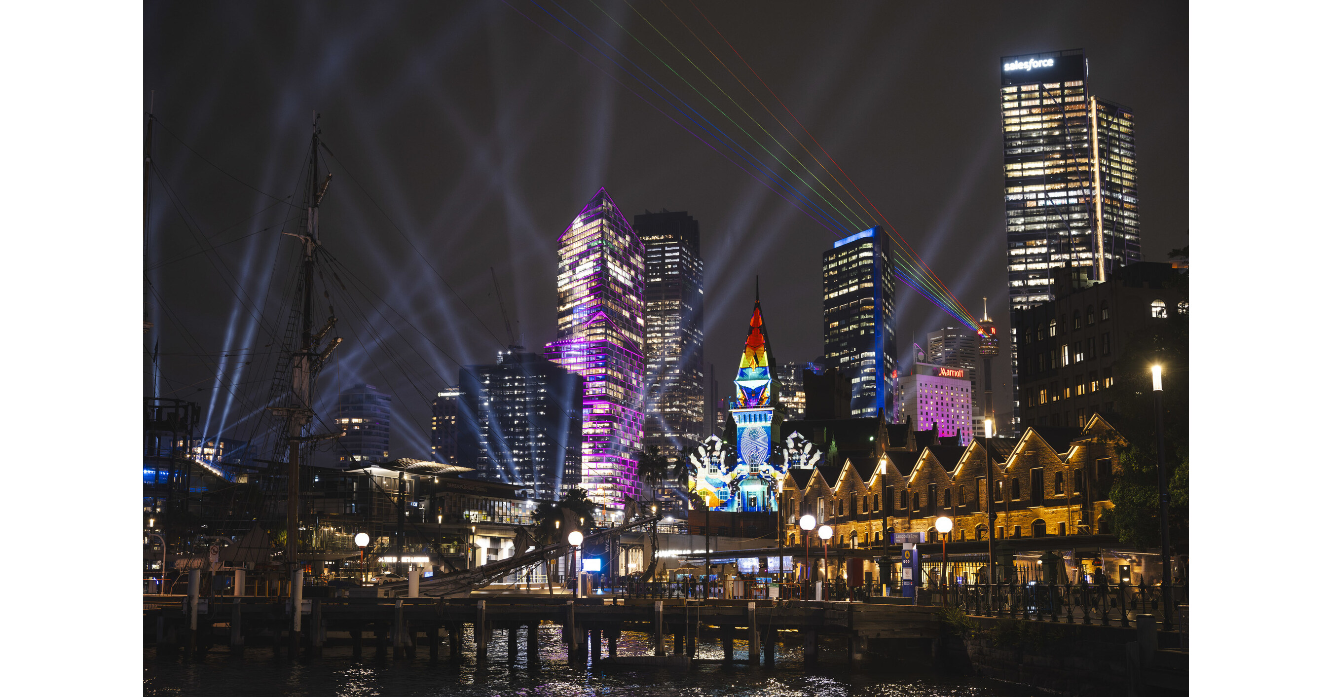 Lights On! Harbour City transforms for Vivid Sydney 2024