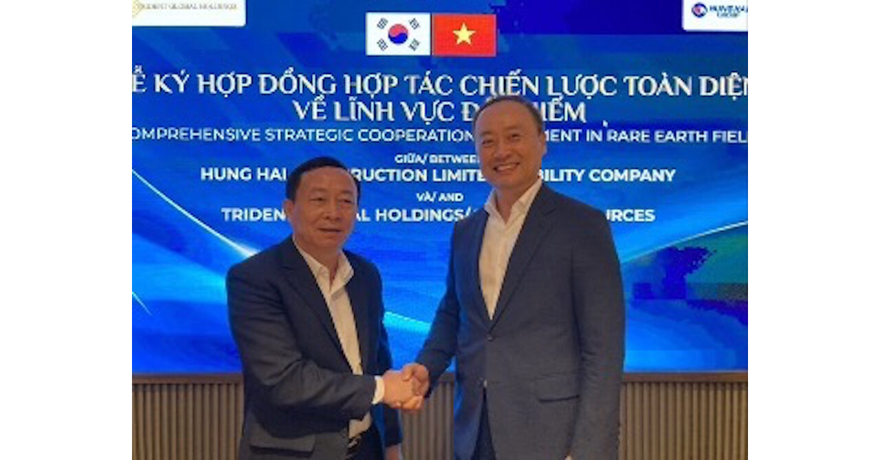 Korea-Based Trident Global Holdings Secures Rights to Three Rare Earth ...