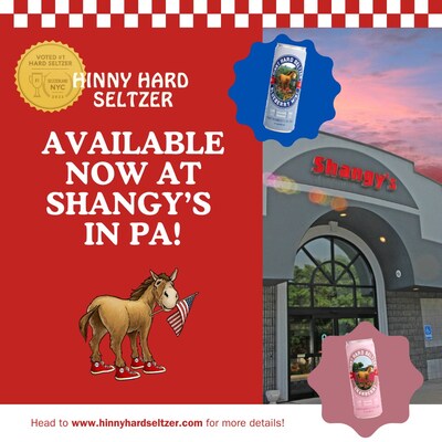 Award-Winning Hinny Hard Seltzer Now Available at Shangy's Wholesale ...