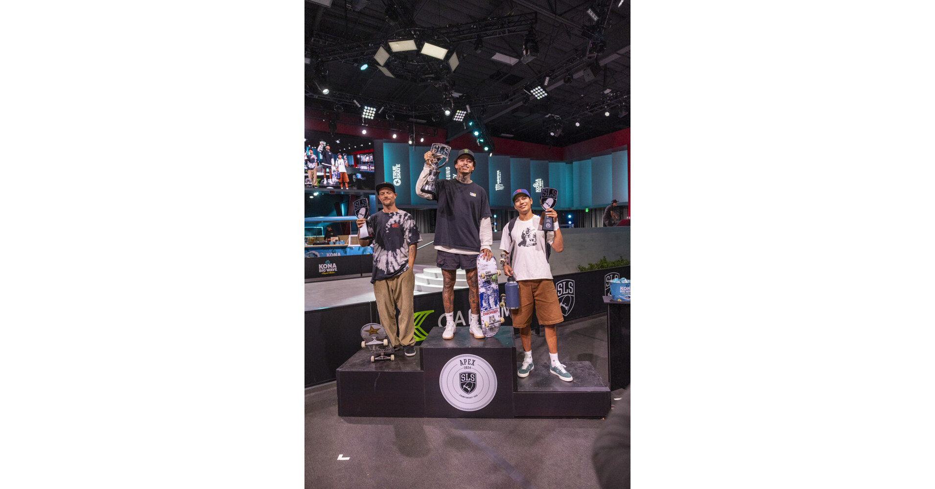 Monster Energy's Nyjah Huston Takes First Place in Men's Skateboard ...