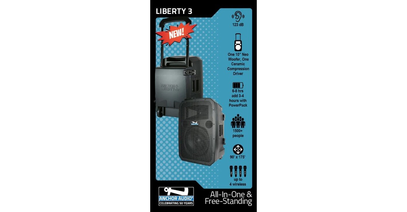 Revolutionizing Portable Sound: Anchor Audio launches the NEW Liberty 3 ...