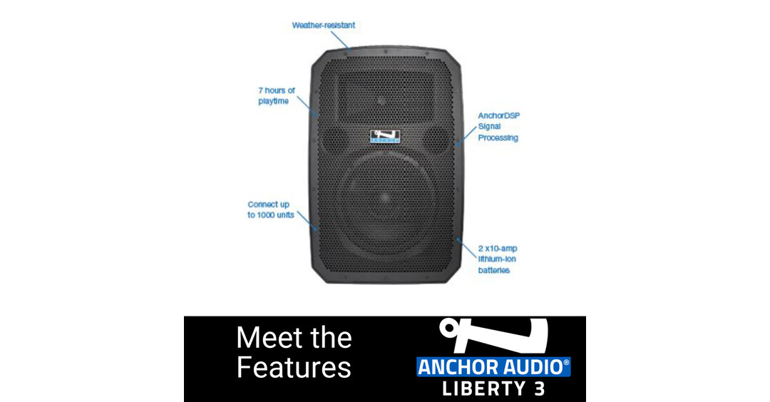 Revolutionizing Portable Sound: Anchor Audio launches the NEW Liberty 3 ...
