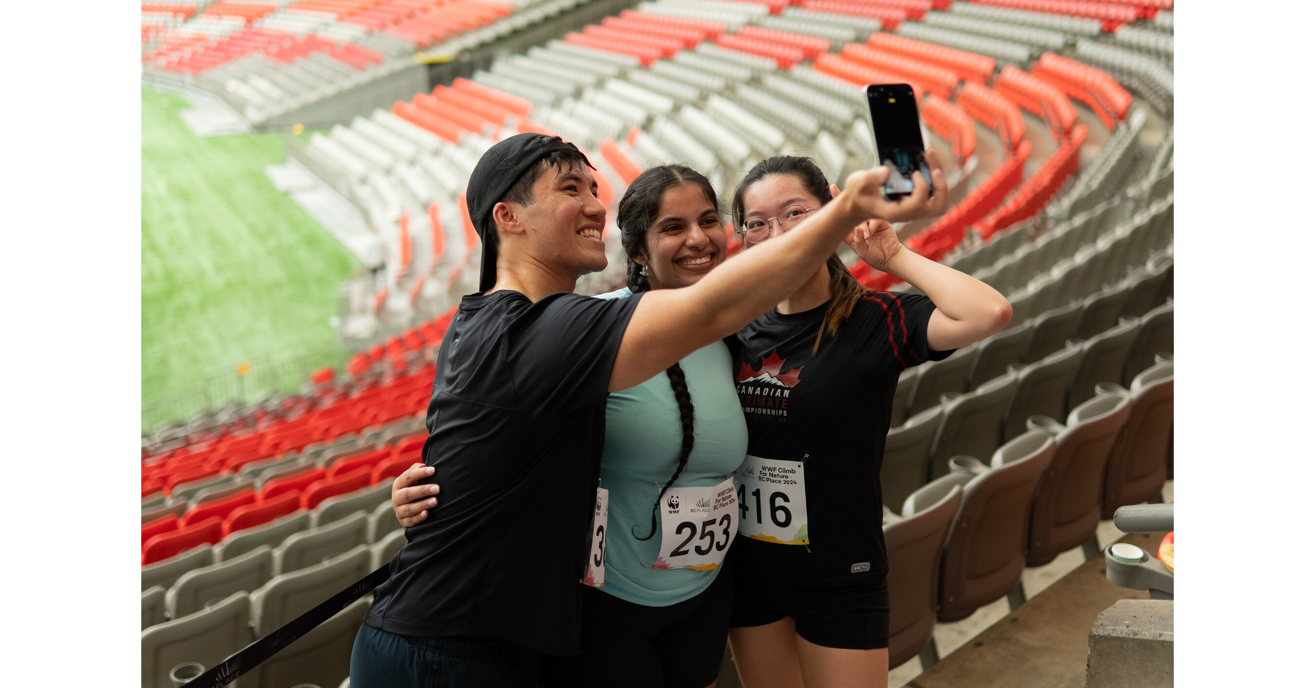 A win for wildlife as WWF's Climb for Nature scores BC Place's first ...