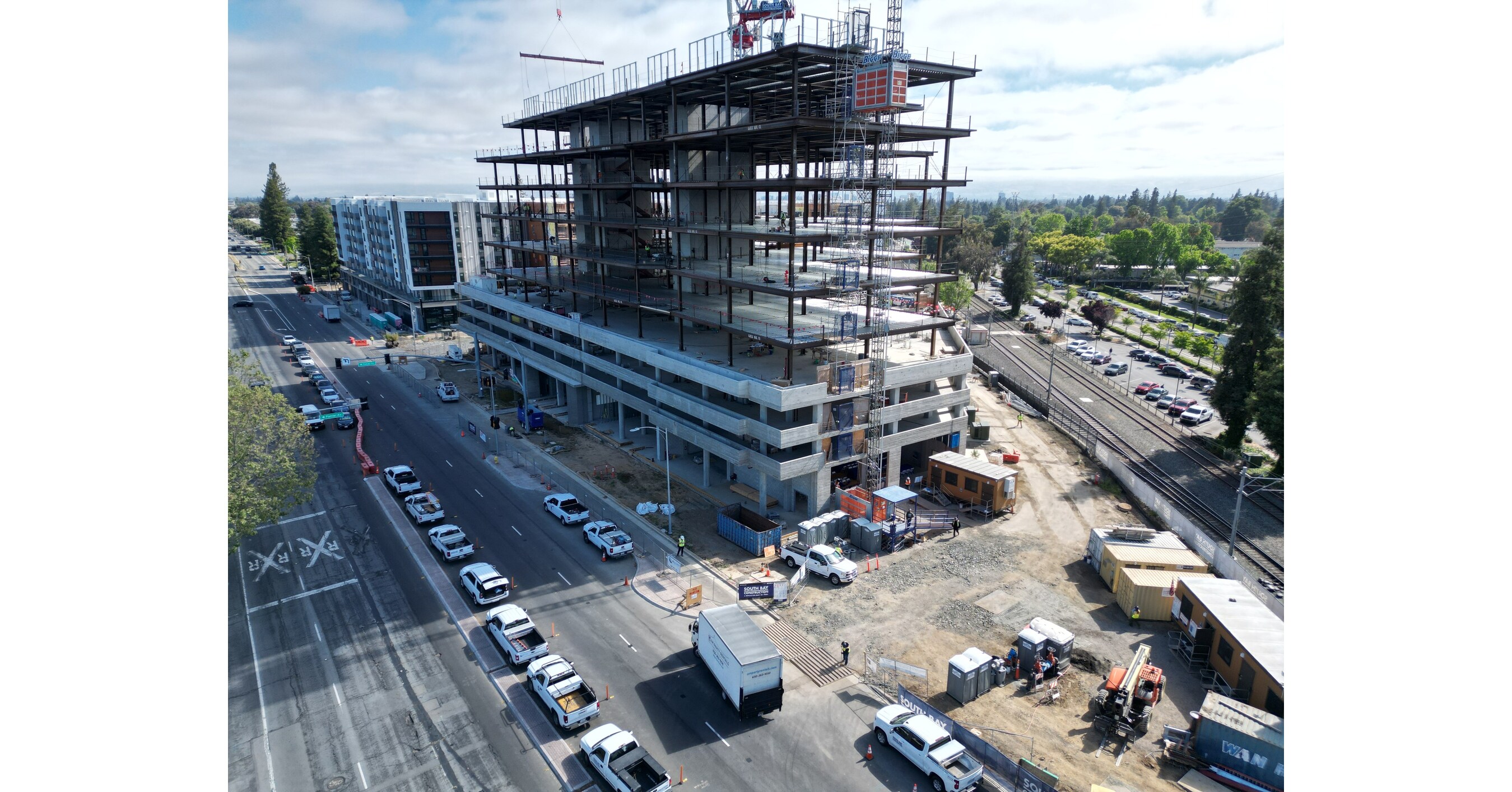 PMB and Santa Clara Valley Healthcare celebrate the topping-off for a ...