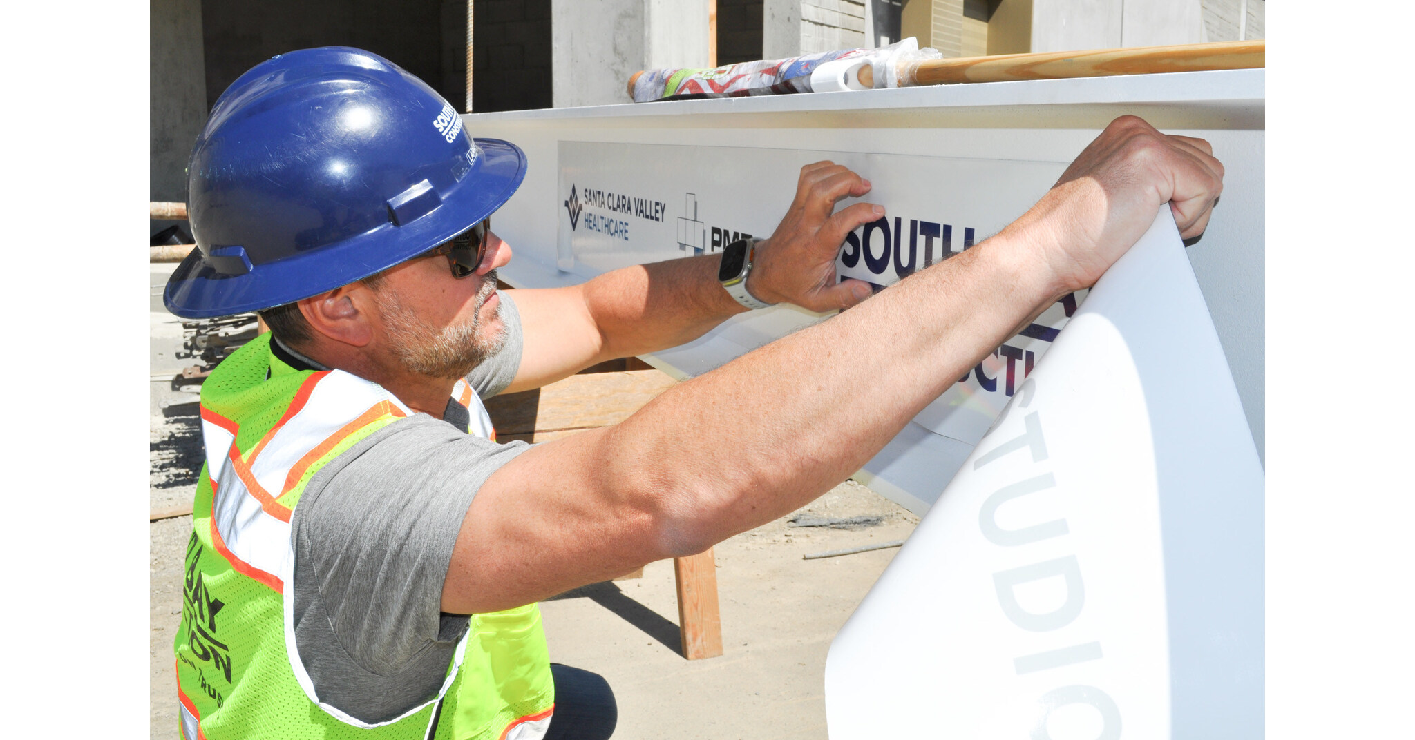 PMB and Santa Clara Valley Healthcare celebrate the topping-off for a ...