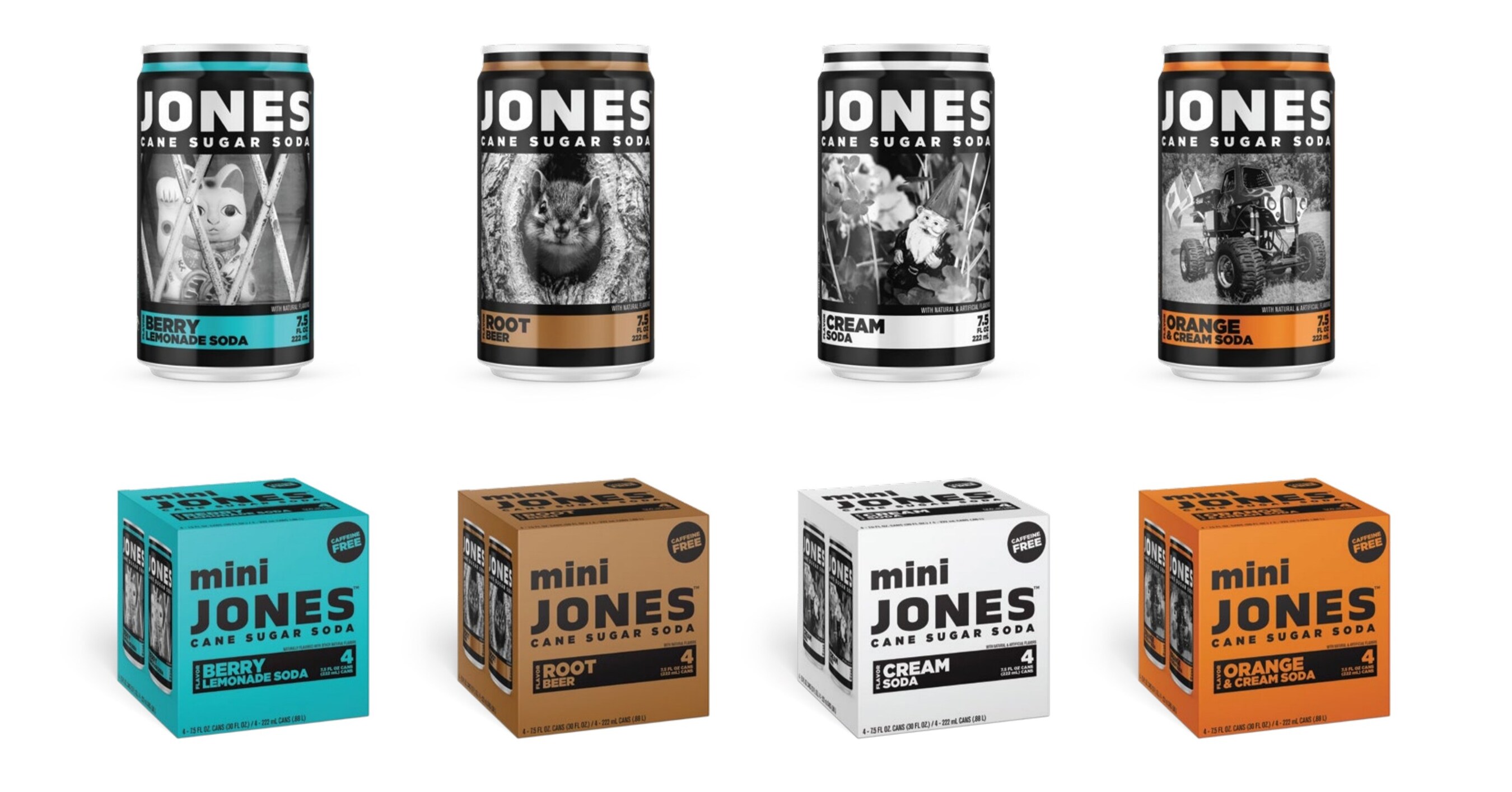 Jones Soda 1st National Craft Soda Brand to Launch 7.5 Ounce Cans with ...
