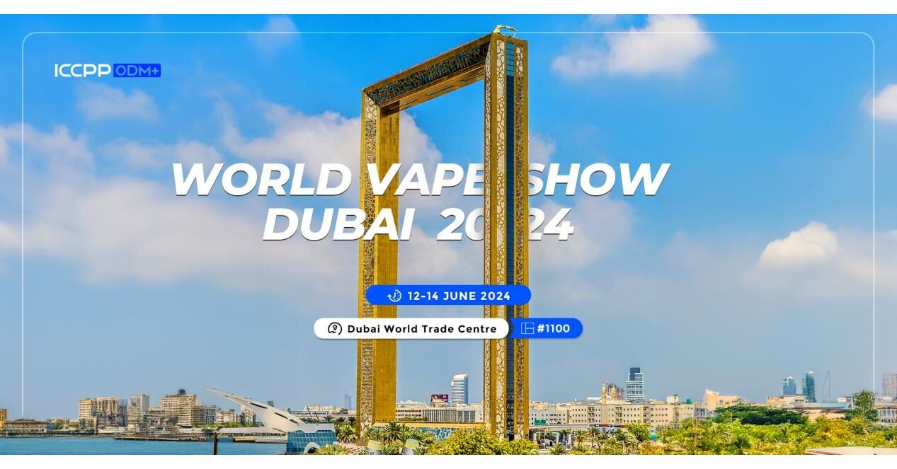 Pioneering Innovation: ICCPP ODM+ Sets to Ignite the Vape Scene at 2024 WORLD VAPE SHOW in Dubai
