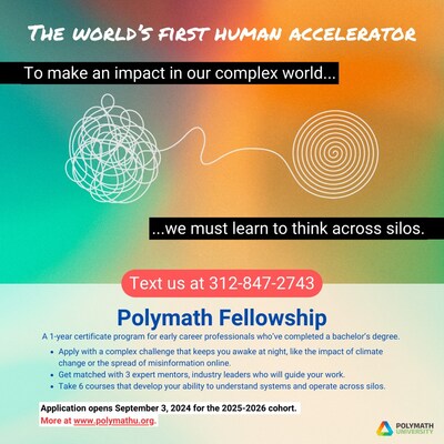 Polymath University announces the innovative Polymath Fellowship, the ...