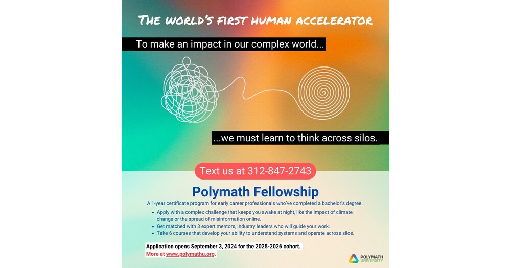 Polymath University announces the innovative Polymath Fellowship, the ...