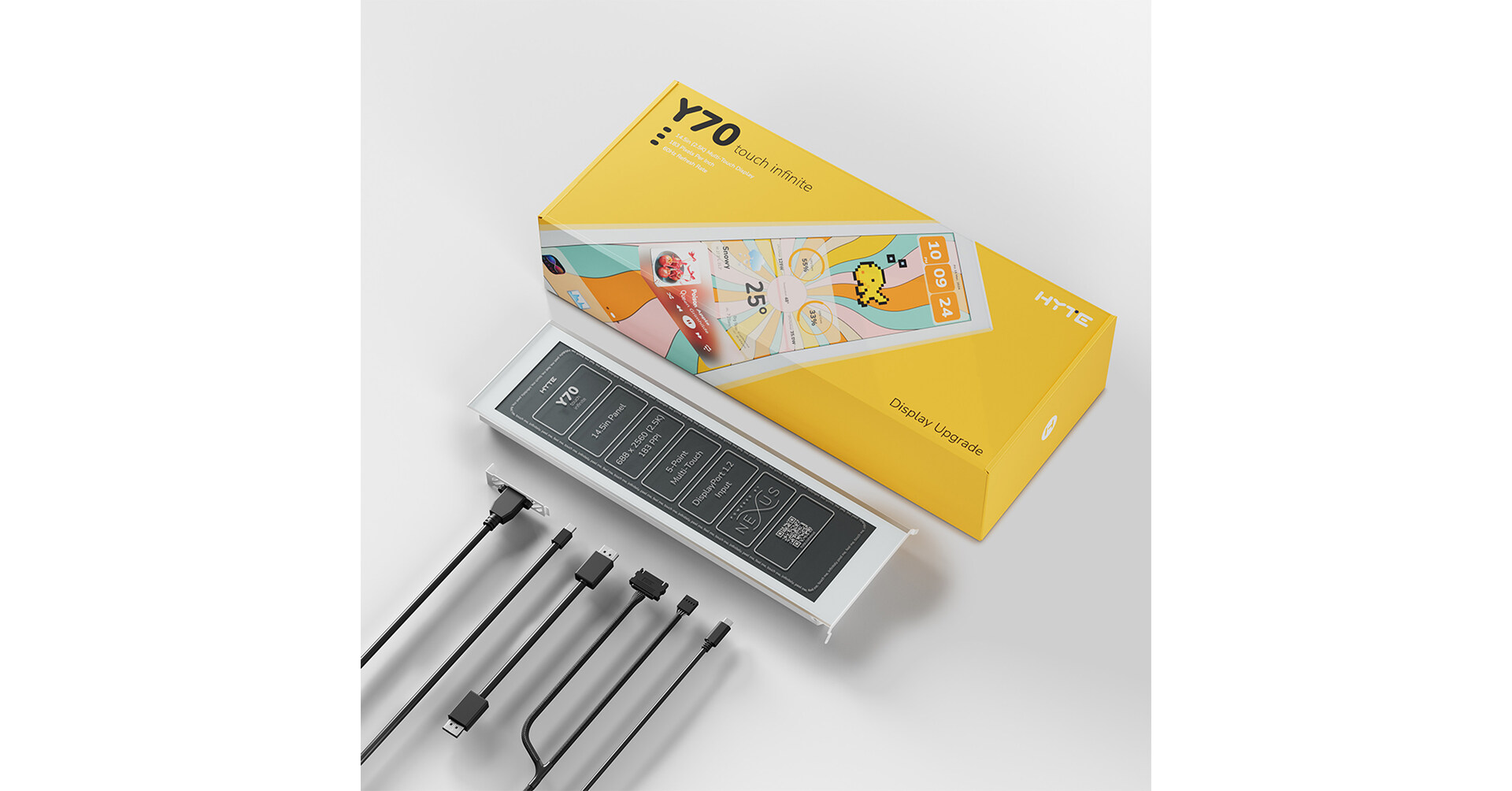 HYTE Launches the Next Generation of Y70 Touch - Y70 Touch Infinite