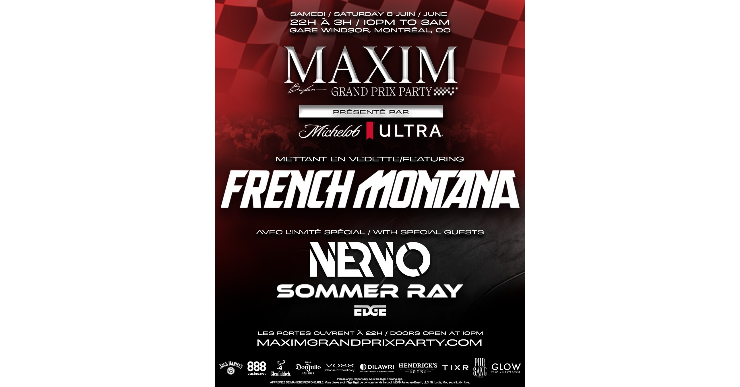 La Soirée Grand Prix Maxim de Montréal 2024 Présentée par Michelob ...