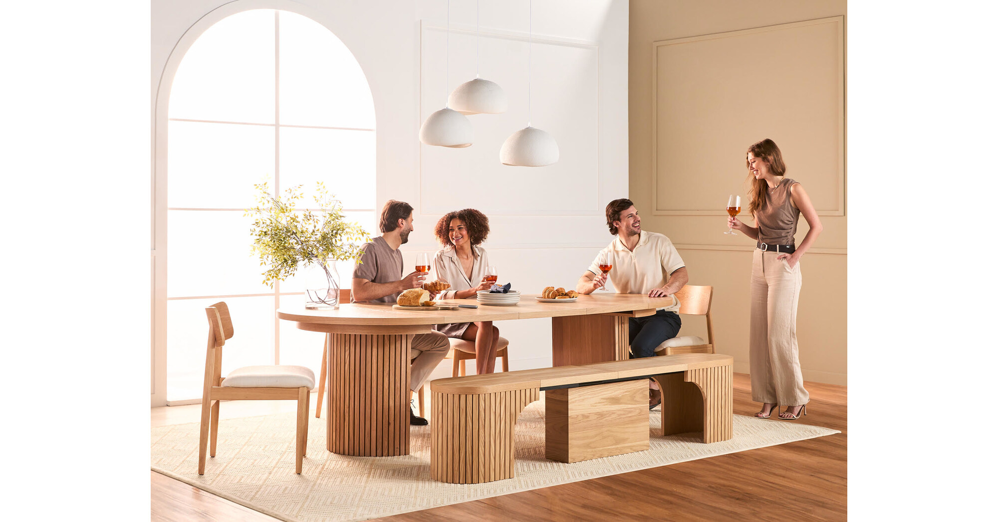 Transformer Table Announces New Round Dining Collection, The Most ...